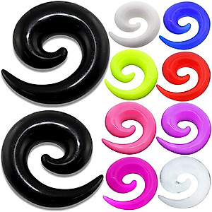 5/8 inch 16mm gauges ears men women plugs tunnels silicone strecher expander double flare 5/8 inch 16mm