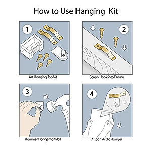 wall26 Framed Canvas Print Wall Art Watercolor Dusk Sky Over Green Field Nature Wilderness Illustrations Modern Rustic Relax/Calm Cool for Living Room, Bedroom, Office - 24x36 Natural