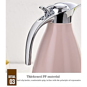 Chuangyao Insulated Coffee Maker, 68oz Stainless Steel Thermos, Thermos, 6 Hour Insulation, 2L Tea and Coffee Maker Vacuum Inner Thermos, Insulated Coffee Maker, Coffee Thermos 2L