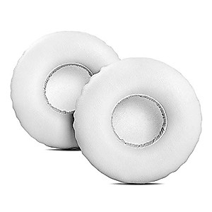 YunYiYi Replacement Earpads Compatible with PowerLocus P1 Collection Wireless Headphones Parts Ear Cushions (White)