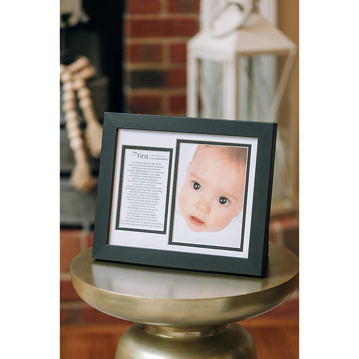 The Grandparent Gift Co. First Great-Grandchild Photo Frame