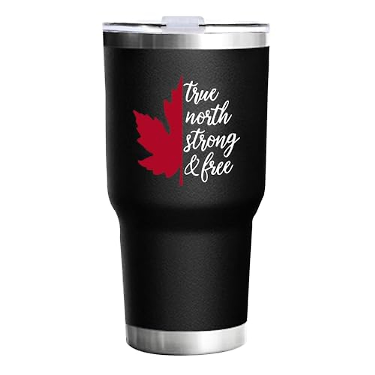 Canada Day Tumbler With Lids For Beach