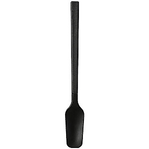 MUJI 82932423 Silicone Jam Spoon, Approx. 7.5 inches (19 cm), Black