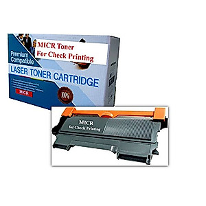 MTM Compatible MICR Brother TN-450 TN450 High Capacity 2.6K MICR Toner Cartridge for Check Printing. Replacement for TN-450 TN450 HL-2280DW MFC-7360N MFC-7860DW. Not Manufactured by Brother.