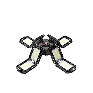 OCROUKI LED Garage Light,150W LED Shop Lights for Workshop,Basement,Home Gym,Compatible with E26/E27 Interface (0.15)