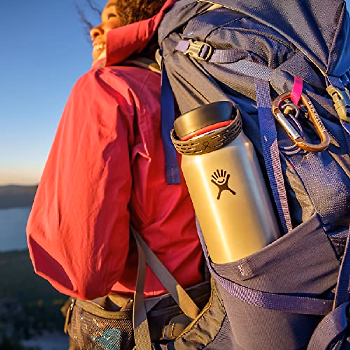 Hydro Flask 32 oz. Lightweight Trail Series Water Bottle- Stainless Steel, Reusbale, Vacuum Insulated with Standard Mouth