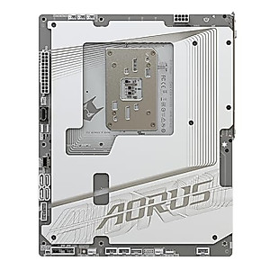 GIGABYTE B650E AORUS STEALTH ICE Motherboard - Supports AMD Ryzen 9000 CPUs- 12+2+2 phases VRM- up to 8000MHz DDR5 (OC)- 1xPCIe 5.0 M2 + 3xPCIe 4.0 M.2- Wi-Fi 7-2.5GbE LAN- USB 3.2 Gen 2x2