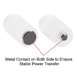 Coliao 10pcs AAA to AA Battery Adapter AAA to AA Battery Converter Holder Battery Adapter Converter for AAA to AA Battery Clear Color