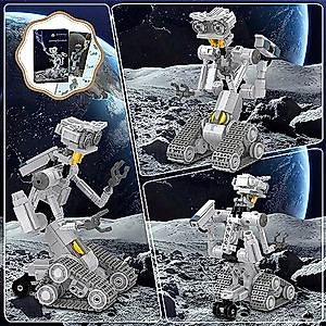 Johnny 5 Robot Short CircuiIt Building Toy Set for Kids, Boys, Girls; Johnny 5 Mecha Movie Circuit Robot Johnny 5 Figures Model Toys, Johnny 5 Robot Building Blocks for Ages 7+ (313 Pieces)