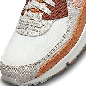 Nike Men's Air Max 90 SE Fashion Sneakers, Sail/Lt Madder Root, 13
