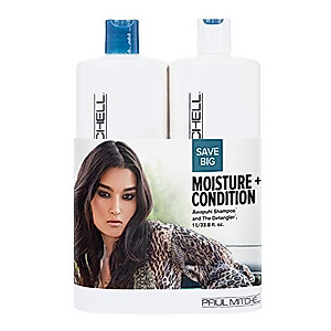 Paul Mitchell Moisture And Condition Original Liter Duo Set, 33.8 Fl Oz