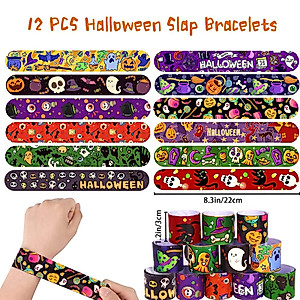 MSOOIIO Premium Halloween Party Favors Toys for kids,58PCS Cute Halloween Themed Toys, Assortment Kids Trick or Treat Party Favors Supplies,Treat Bag Stuffers Goody Bag Filler Halloween Treats Prizes