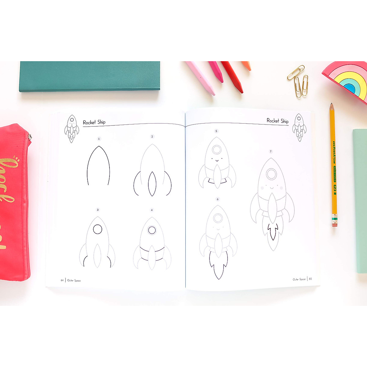 The How to Draw Book for Kids: A Simple Step-by-Step Guide to Drawing Cute and Silly Things
