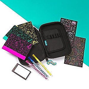 Fashion Angels Squishmallows Stationery Set - Includes 3 Mini Journals, Memo Pad, Supply Box, Squishmallows Stickers and 3 Gel Pens - Join The Squish Squad - Cute Stationary Set - Ages 6 and Up…