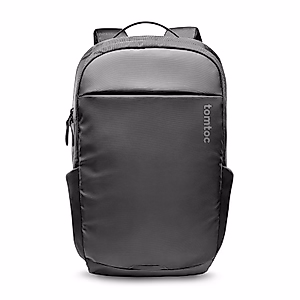 tomtoc 15.6 Inch Professional Business Laptop Backpack, Premium Cordura Material Waterproof Travel Computer Backpack Rucksack with Large Capacity, 26L