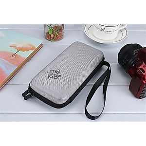Zaracle for Graphing Calculator Texas Instruments TI-84 / Plus CE Hard EVA Carry Case Handheld Storage Case Travel Bag Protective Pouch Box (Gray)