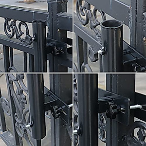 Finderomend Deck Umbrella Mount, Easy Install and Move Outdoor Patio Umbrella Holder (Grille/Post) for Sail Shade Pole/Flagpole/String Light Pole Save Space on Deck