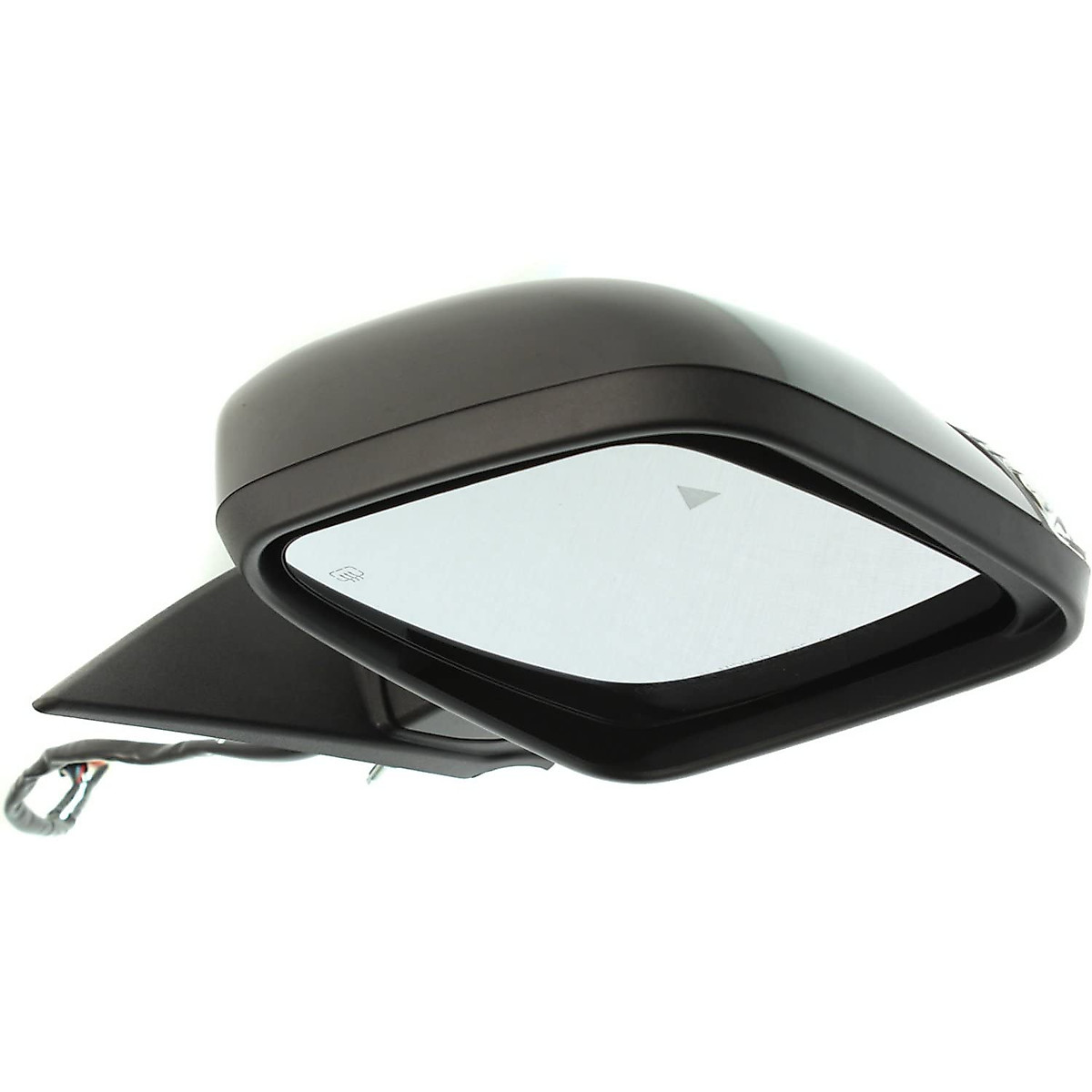 Kool Vue Driver & Passenger Side Power Heated Mirrors for Dodge Durango 2011-2022 With Signal Light, Blind Spot Monitor & Memory; Without Auto-Dimming Paintable