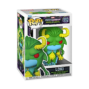 POP Marvel: Monster Hunters - Loki Funko Vinyl Figure (Bundled with Compatible Box Protector Case), Multicolored, 3.75 inches