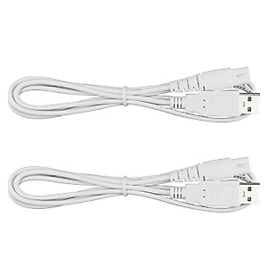Water Flosser Charger Cord Replacement for Mospro, Zerhunt, Cremax, Nicefeel - Charging Cable 2-Pack