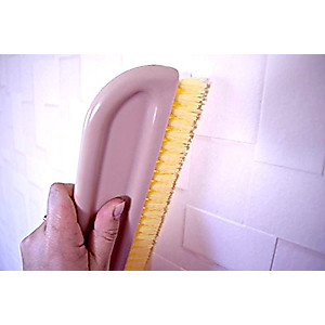 1pc Excellent Quality 12'' Wallcover Hanging Dragging Mural Wallpaper Smoothing Brush - Also Great for Tile Grout Cleaning Scrubbing
