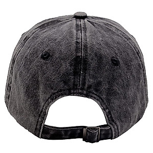 Dog Dad Gifts for Men, Embroidered The Dog Father Paw Hat, Adjustable Washed Denim Father's Day Pet Lovers Baseball Cap for Daddy Papa