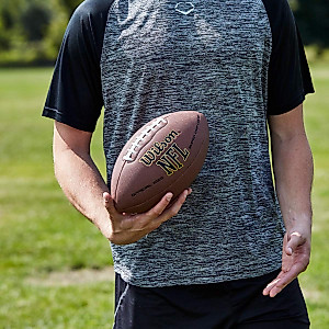 Wilson NFL Super Grip Composite Football - Junior Size, Brown