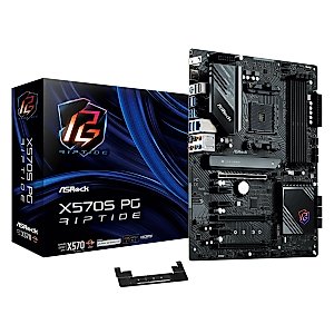 Asrock X570S PG Riptide AMD X570 AM4 Socket Ryzen DDR4 5000+ (OC) MHz 128 GB Motherboard ATX SATA3 6.0 Gb/s