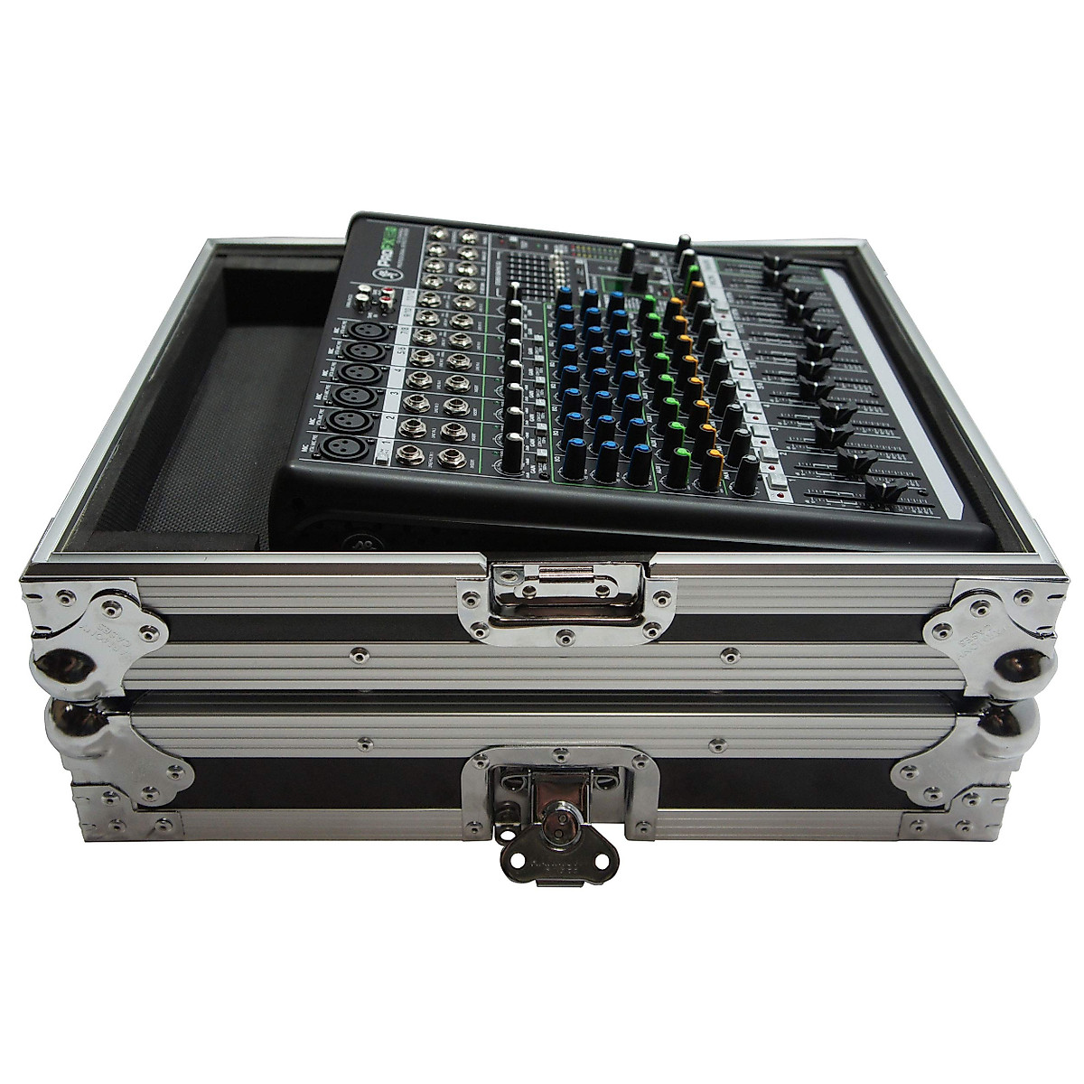 Harmony Audio HCPROFX12V2 Flight Transport Road Custom Case Compatible with Mackie PROFX12 Mixer