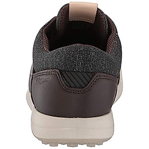 ECCO Men's Street Retro Hydromax Golf Shoe, Mocha, 11-11.5