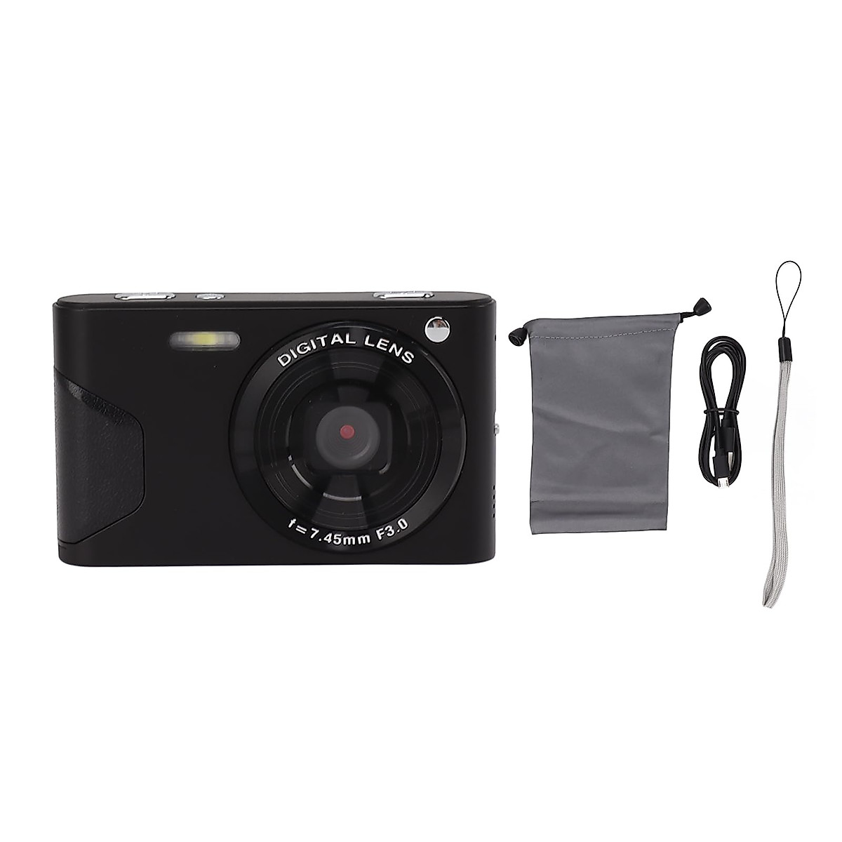 Digital Camera, HD Digital Camera 1080P for Photography (Black)