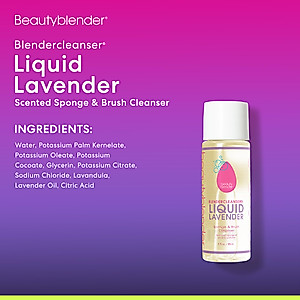 beautyblender Original & Pro Beautyblender Makeup Sponge for blending foundations, powders and creams+ Liquid Blendercleanser 3oz Set, vegan, cruelty free