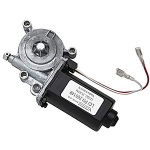 Solera Lippert Replacement Power Awning Motor with Dual Connectors, 12-Volt DC, 75-RPM, Fits Short, Flat or Pitched Awnings on 5th Wheel RVs, Travel Trailers, Motorhomes - 266149