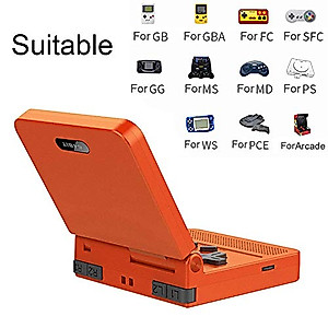 Horypt Game Controller, Mini Portable Game Console with 3.0 Inch Large Capacity Handheld Gaming Machine for Children Adult