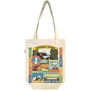 Cavallini Papers & Co., Inc. National Parks Tote Bag