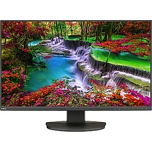 NEC 27” Business-Class Widescreen Desktop Monitor w/Ultra-Narrow Bezel and IPS Panel