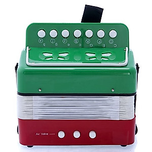 D'Luca G105-MEX Child Button Accordion Mexican Flag