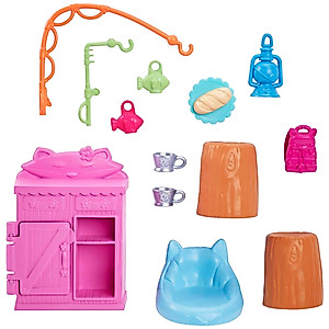 Mattel Enchantimals Cottage Doll House Playset with Felicity Fox Small Doll (6-inch), Animal Figure & 10+ Accessories Including Furniture