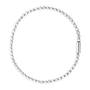 Silpada 'Charlotte' Sterling Silver Stretch Bracelet, 6.75"
