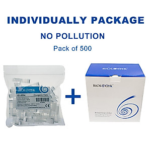 CryoKING Cryovials Sterile Tubes 2ml Lab Vials with Caps Cryovial for Low Temperature Storage, Pack of 500