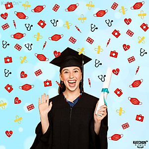 KatchOn, Glitter Nurse Graduation Confetti - Pack of 1000 | Nurse Confetti for table | Nurse Party Decorations, Medical Graduation Decorations | Medical Confetti, Graduation Decorations Class of 2024