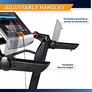 Marcy Easy Folding Motorized Treadmill/Pre Assembled Electric Running Machine JX-651BW black 30.00 x 66.00 x 126.00"