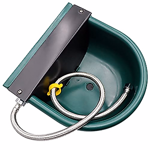 MUDUOBAN Automatic Dog Water Bowl Cattle Horse Float Valve Sheep Goat Calf Sow Large Animal Waterer by Livestocktool