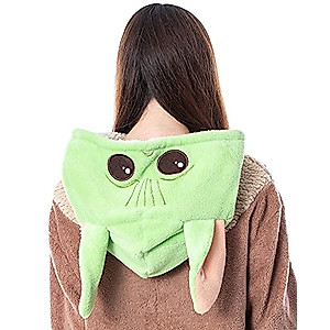 Star Wars The Mandalorian Adult The Child Grogu Kigurumi Union Suit Pajama for Men and Women (L/XL) Multi