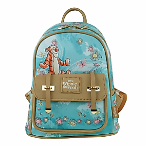 KBNL Tigger 11 inch Faux Leather Mini Backpack - A21774, Multicoloured, Medium