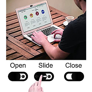 Webcam Cover Ultra-Thin Design Set of six Suitable for Notebook Computers PC MacBook pro iMac IPad Mobile Phones (only Some Models of mo)
