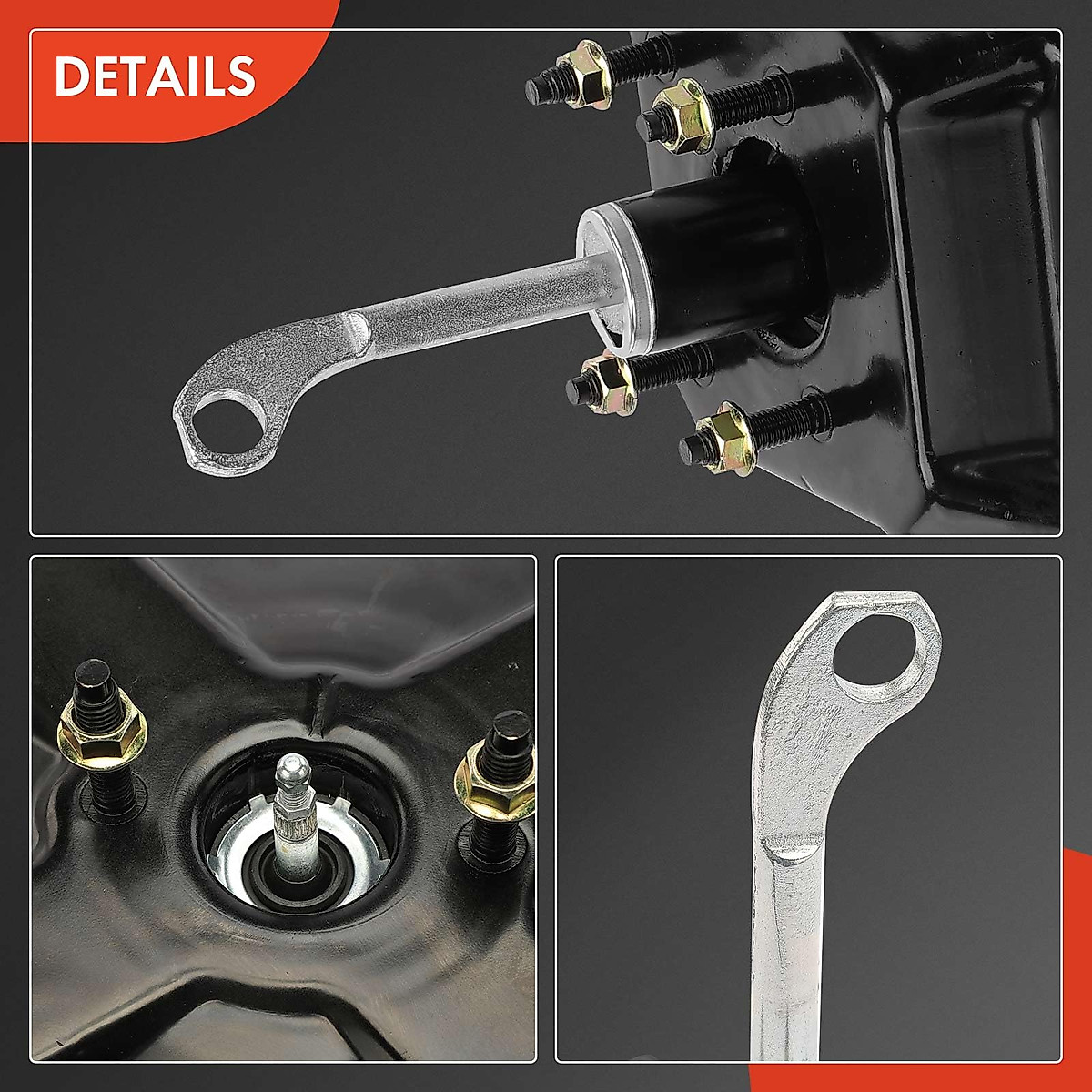 A-Premium Vacuum Power Brake Booster Compatible with Ford F-150 F-250 F-100 Bronco 1980-1983 6.6L 6.9L 7.5L Without Master Cylinder