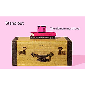 Travel Adapter, Universal Wall Charger AC Plug Adaptor with 3.6A Smart Power and 3.0A USB Type-C for USA EU UK AUS (Pink)