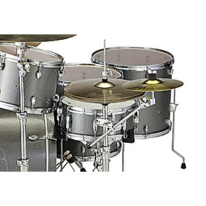 Pearl CH70 Cymbal Boom Attachment Clamp with 15" Solid Boom Arm, Multi-Angle Mounting Clamp, and UniLock Gearless Cymbal Tilter for Splash, Crash, and Effects Cymbals.