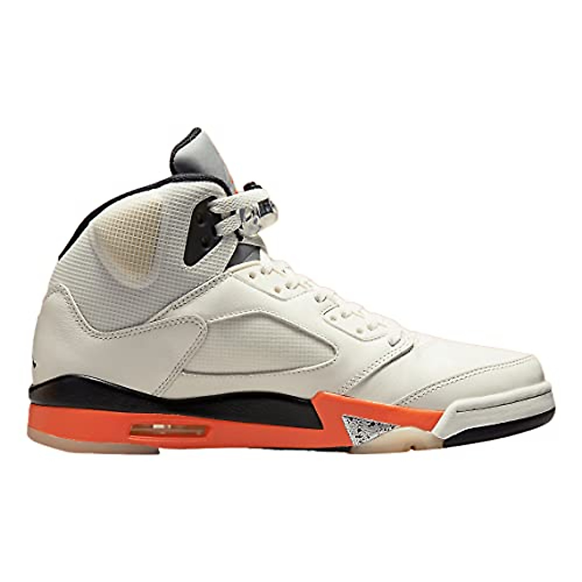 Jordan Men's 5 Retro Shattered Backboard Sail/Orange Blaze (DC1060 100) - 8